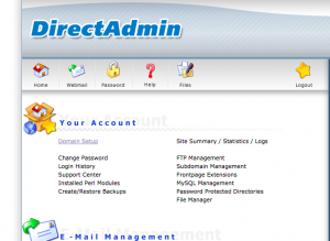 DirectAdmin Add-on Additional Domain - IPSERVERONE