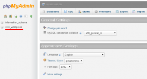 How to change database table engine types in phpMyAdmin - IPSERVERONE