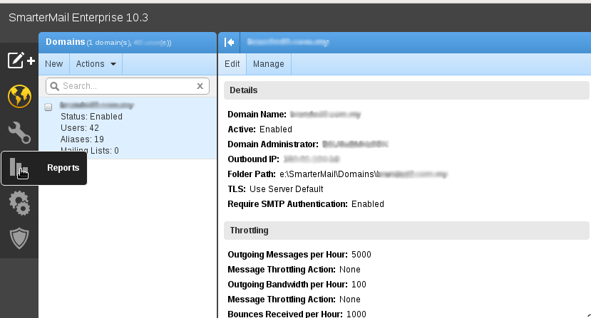 How to check user mailbox usage in SmarterMail - IPSERVERONE