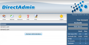 How to change default domain in DirectAdmin - IPSERVERONE