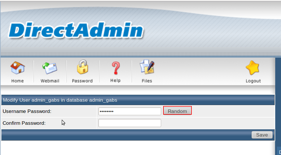 How To Retrieve Database Username And Password In Directadmin Ipserverone