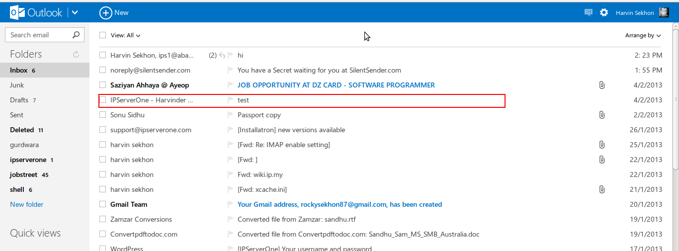 How to view Email Header in the Webmail and Web Clients - IPSERVERONE