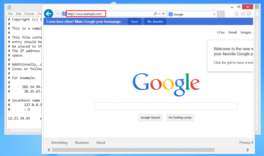 How to edit the hosts file On Windows 8 - IPSERVERONE