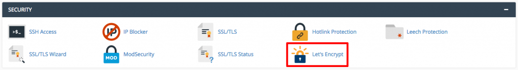 How to install Let’s Encrypt SSL Certificate in cPanel – IPSERVERONE