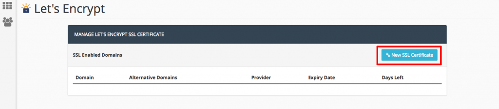 How to install Let’s Encrypt SSL Certificate in cPanel – IPSERVERONE
