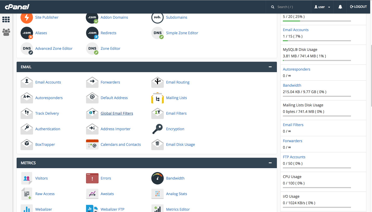 How To Use And Manage Global Email Filters In Cpanel