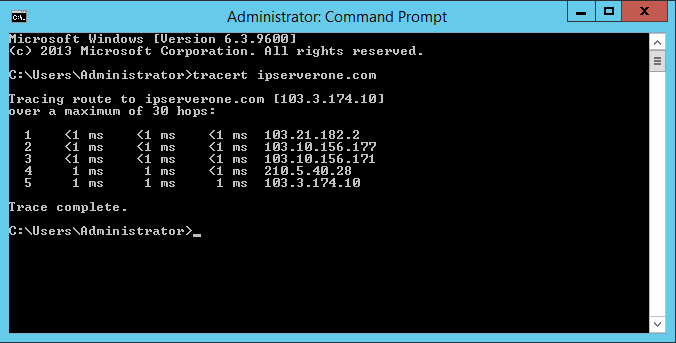 How to Run Traceroute Using Command Prompt - IPSERVERONE How to Run Traceroute Using Command Prompt - IPSERVERONE