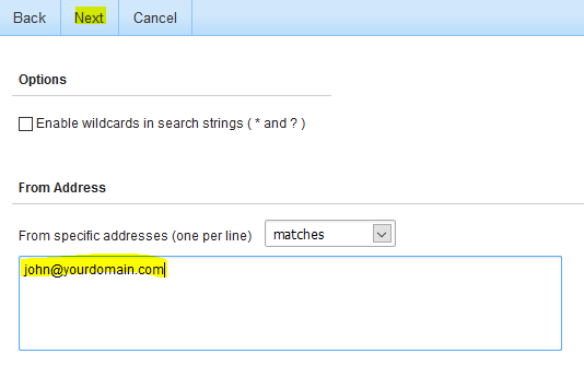 How To Use Content Filtering In SmarterMail - IPSERVERONE