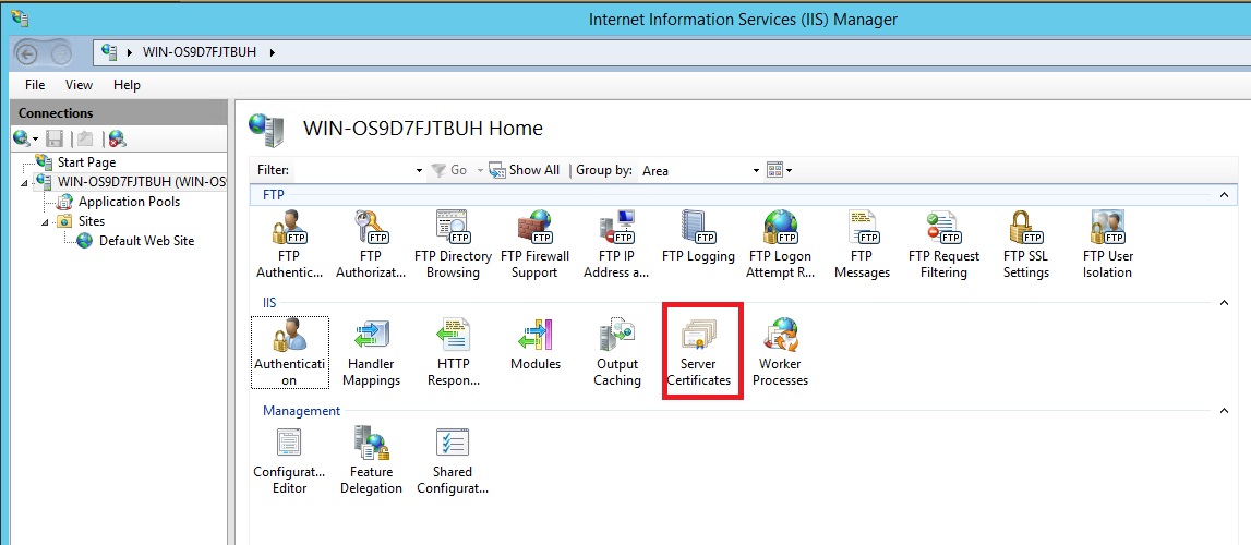 How to create CSR in Windows server (IIS) - IPSERVERONE