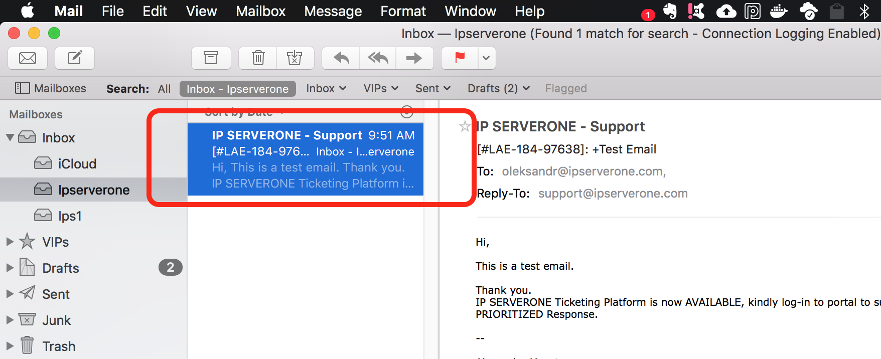 How to view Email Header in the Webmail and Web Clients - IPSERVERONE