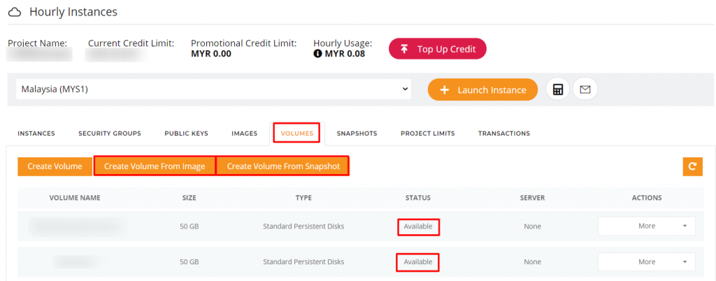 How To Launch Cloud Instance From Snapshot – IPSERVERONE
