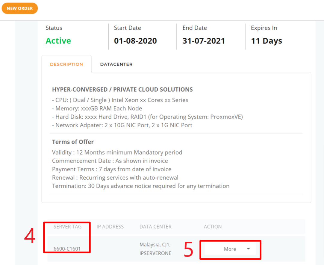How To Access Dedicated Server Using IPMI Login On Customer Portal ...