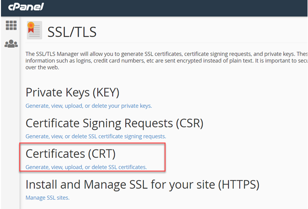 How to install SSL Certificates in Cpanel - IPSERVERONE