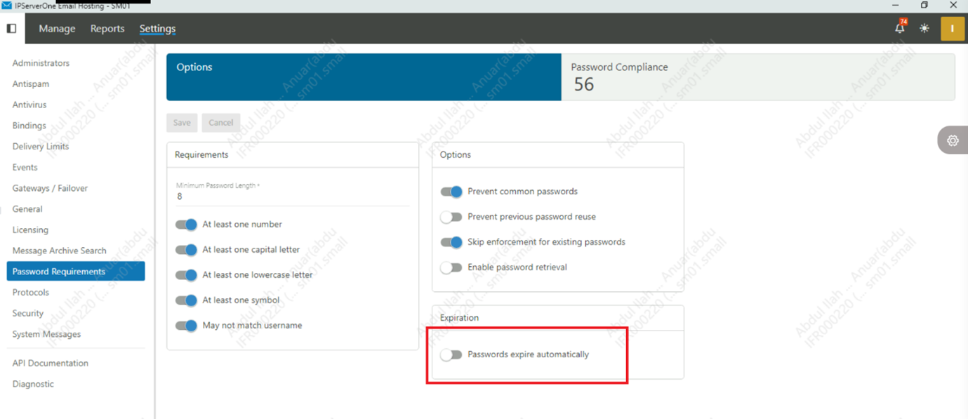 Password Expiry Setup for SmarterMail - IPSERVERONE Password Expiry Setup for SmarterMail - IPSERVERONE