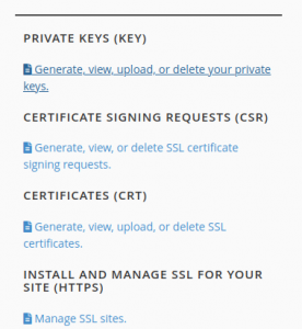 How to install SSL Certificates in cPanel - IPSERVERONE
