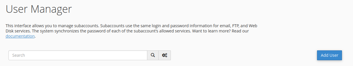 How to add User in cPanel - IPSERVERONE