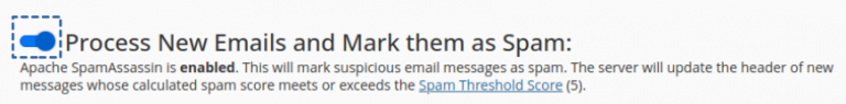 How to create a Spam Email Filter in cPanel - IPSERVERONE