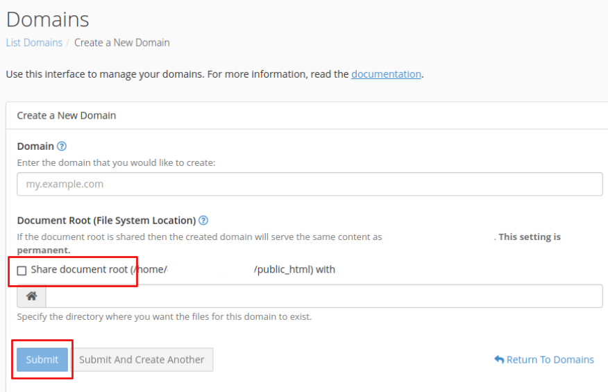 How to Add a New Domain in cPanel - IPSERVERONE