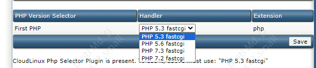 How to change PHP Version in DirectAdmin - IPSERVERONE