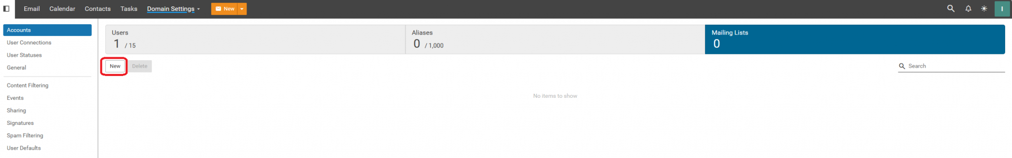 How to create a Mailing List in SmarterMail - IPSERVERONE
