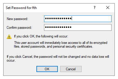 How to Change a User's Password in Windows Server - IPSERVERONE