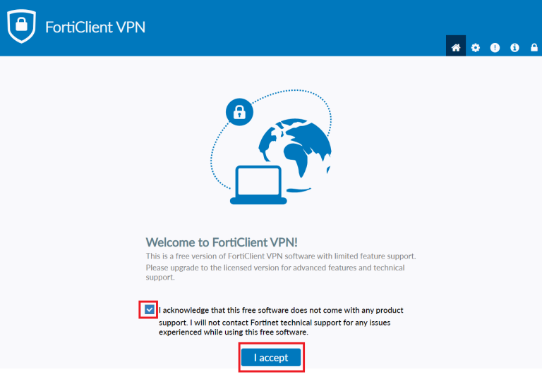 How to Install and Configure FortiClient in Windows - IPSERVERONE