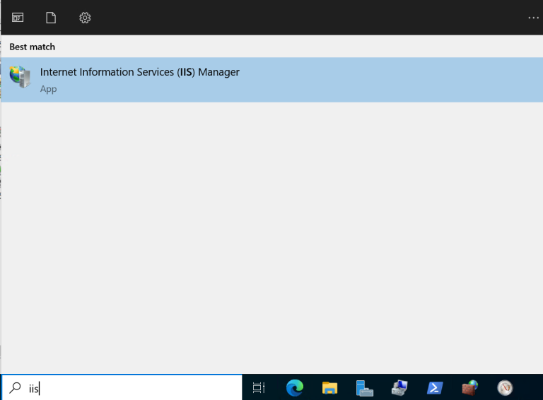 Setting Up a New Website in IIS - IPSERVERONE