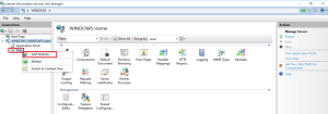 Setting Up a New Website in IIS - IPSERVERONE