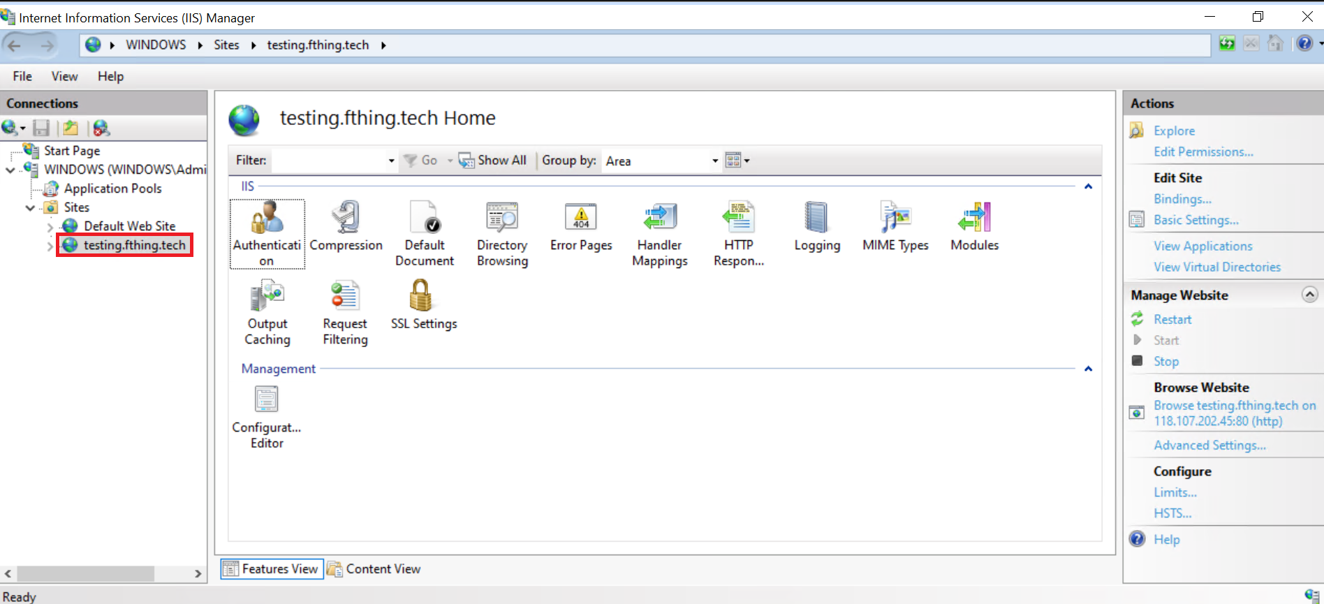 How To Restart Internet Information Services Iis For A Website In