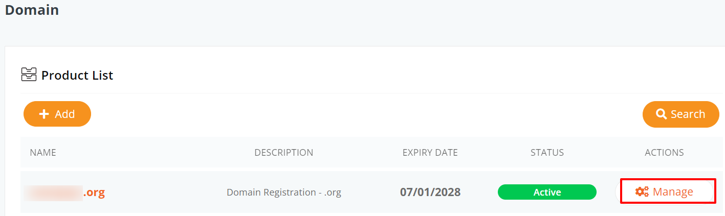 How to update or changing nameserver for a domain via customer portal - IPSERVERONE