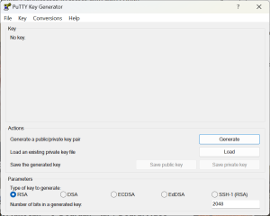 How to convert a PEM file to PPK Using PuTTYgen - IPSERVERONE