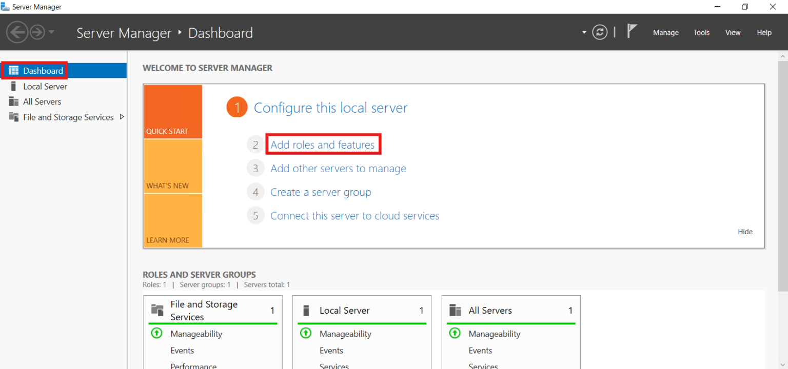 How to enable .NET Framework 3.5 using Server Manager in Windows Server ...
