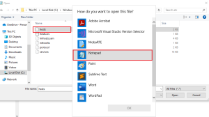 How to edit the 'hosts' file on Windows - IPSERVERONE