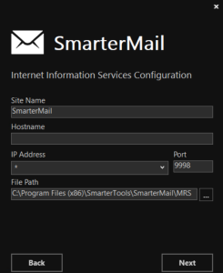 How to install Smartermail Mail Server - IPSERVERONE