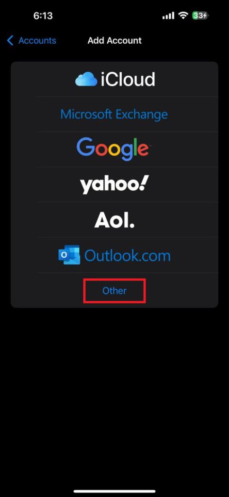 How to setup email on iPhone - IPSERVERONE