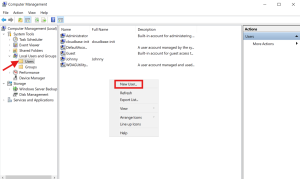 Creating a New User in Windows Server with Administrator Privileges ...