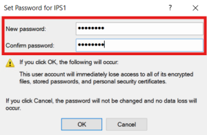 How to change a User's Password in Windows Server - IPSERVERONE