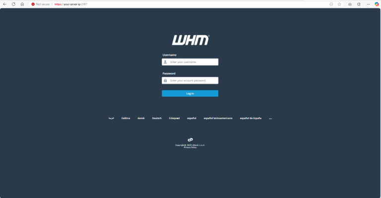 How to Install a New PHP Version in WHM (cPanel) - IPSERVERONE