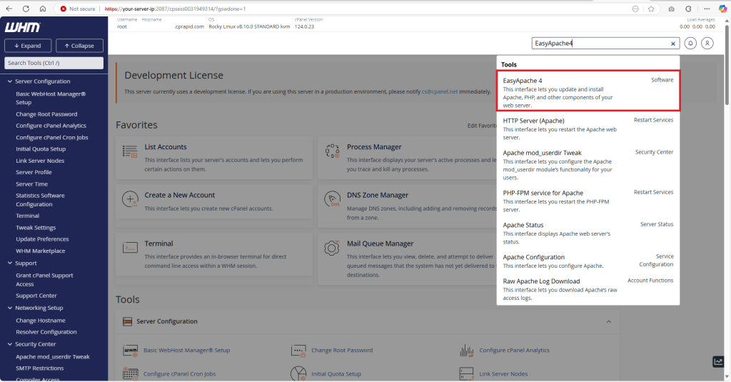 How To Install A New Php Version In Whm Cpanel Ipserverone