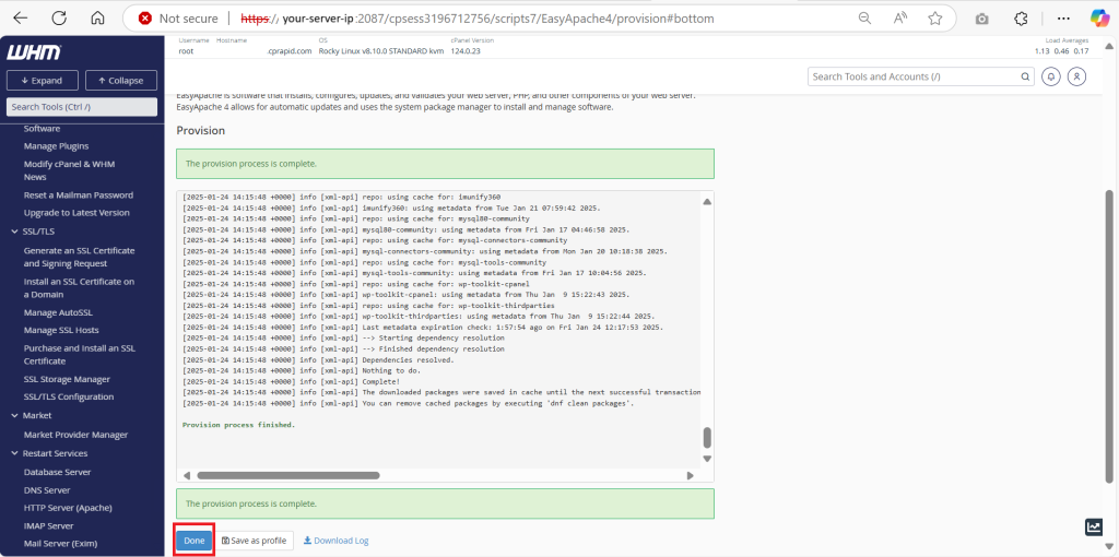 How To Install A New Php Version In Whm Cpanel Ipserverone