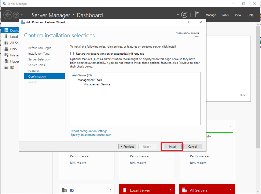 How To Connect To A Site In Information Services Iis As A Normal User On Windows Server
