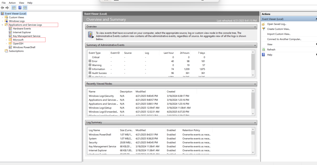 How to Check RDP Windows Server Connection Logs - IPSERVERONE