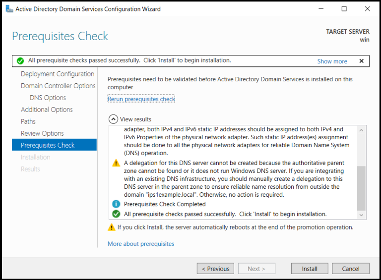 How to Install and Configure Active Directory on Windows Server - IPSERVERONE
