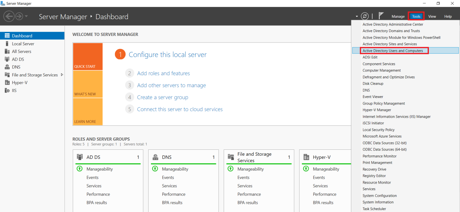 How to Install and Configure Active Directory on Windows Server - IPSERVERONE