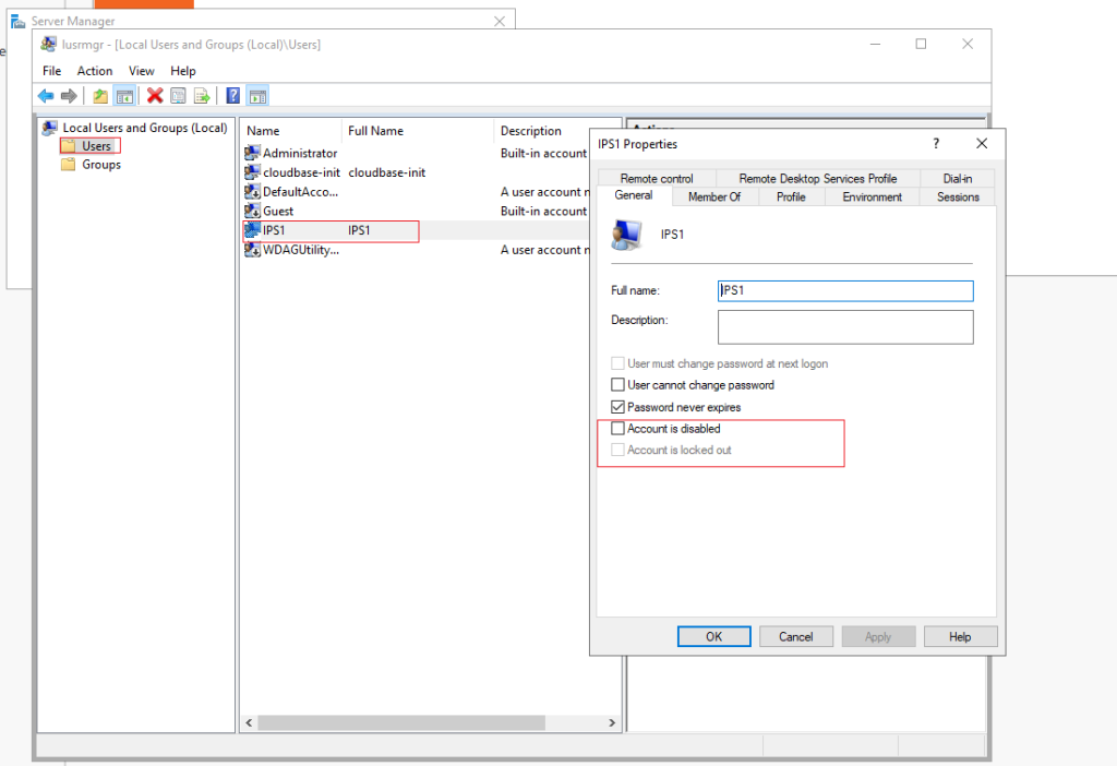 How to Unlock a Locked Windows Server Account - IPSERVERONE