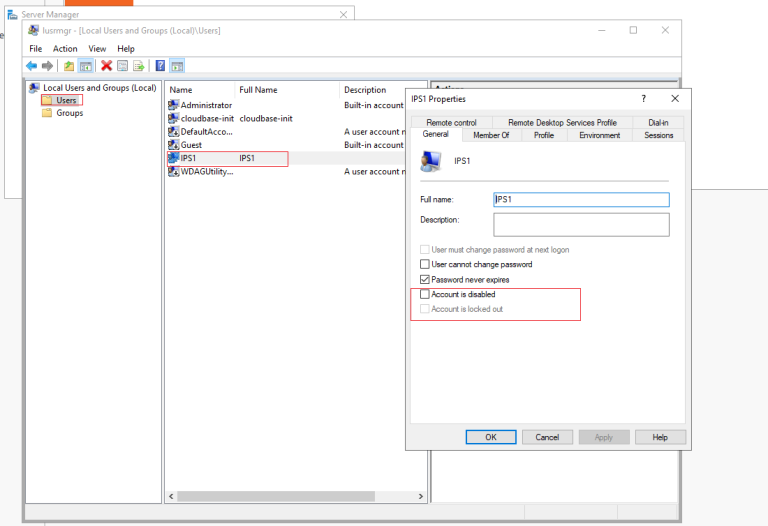 How to Unlock a Locked Windows Server Account - IPSERVERONE