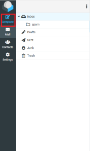 How to compose an email in the New Roundcube interface - IPSERVERONE
