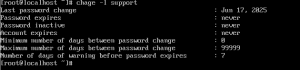 How to set password expiry to never for user in Linux server - IPSERVERONE