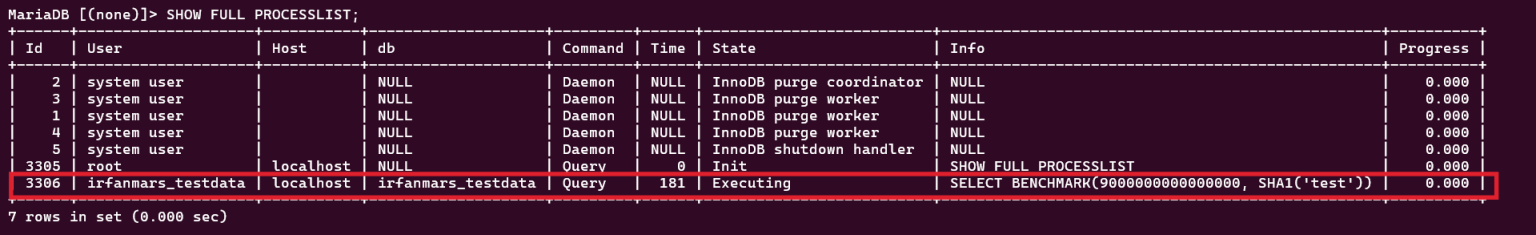 How to check current running SQL queries - IPSERVERONE How to check current running SQL queries - IPSERVERONE