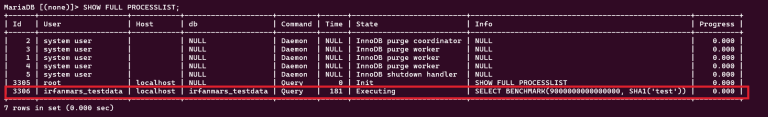How to check current running SQL queries - IPSERVERONE How to check current running SQL queries - IPSERVERONE